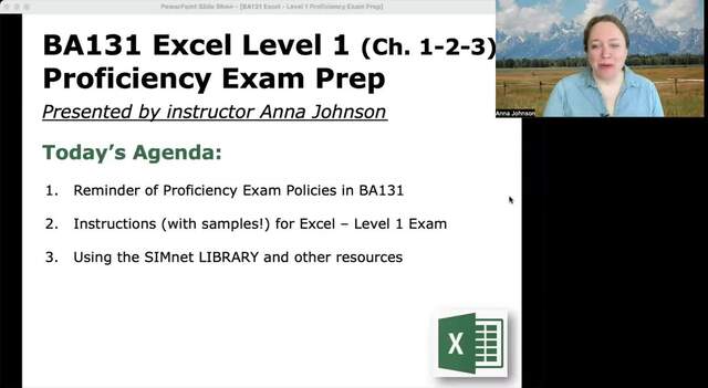 BA131-Excel-L1-Exam-Prep