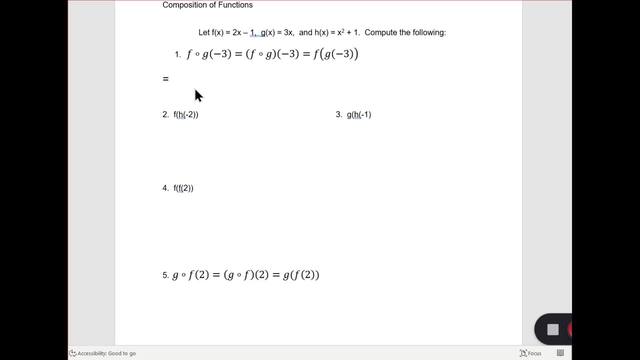 Composition of Functions and Alternate Notation