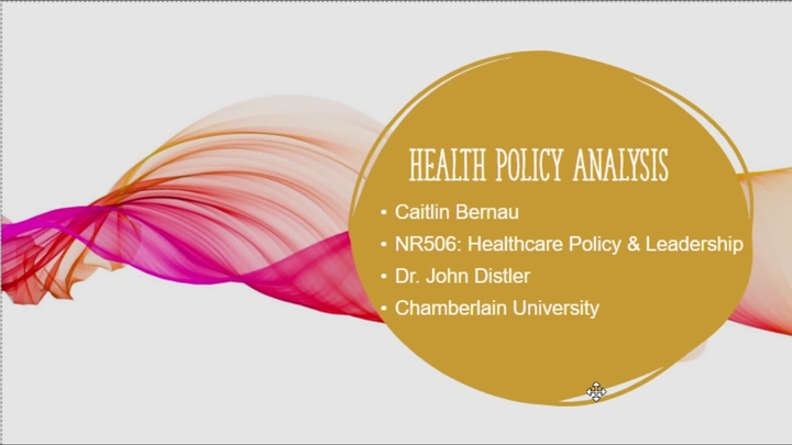 Health Policy Analysis Presentation