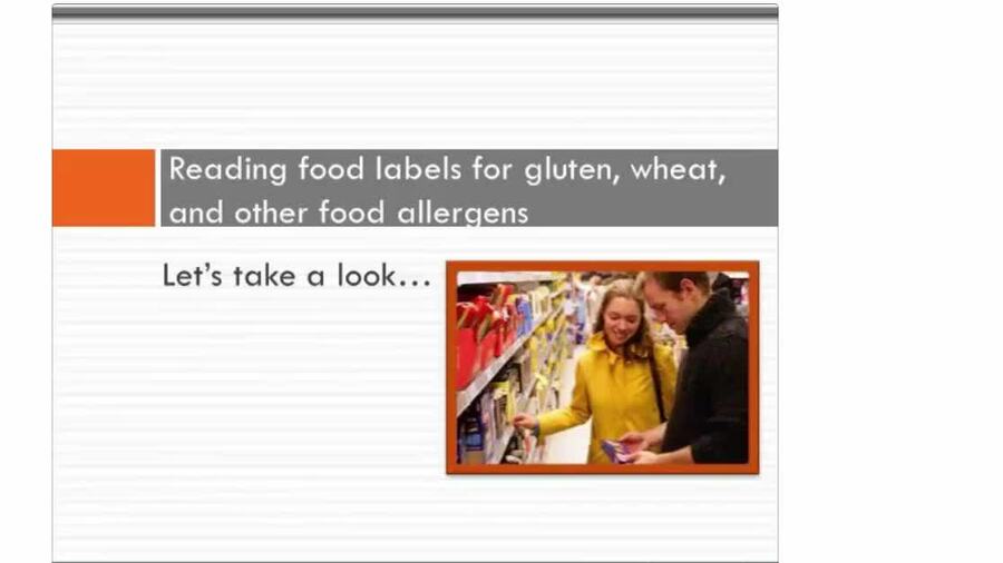 Reading Food Labels