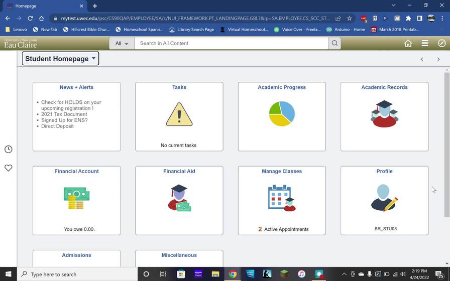 Schedule Builder Tutorial