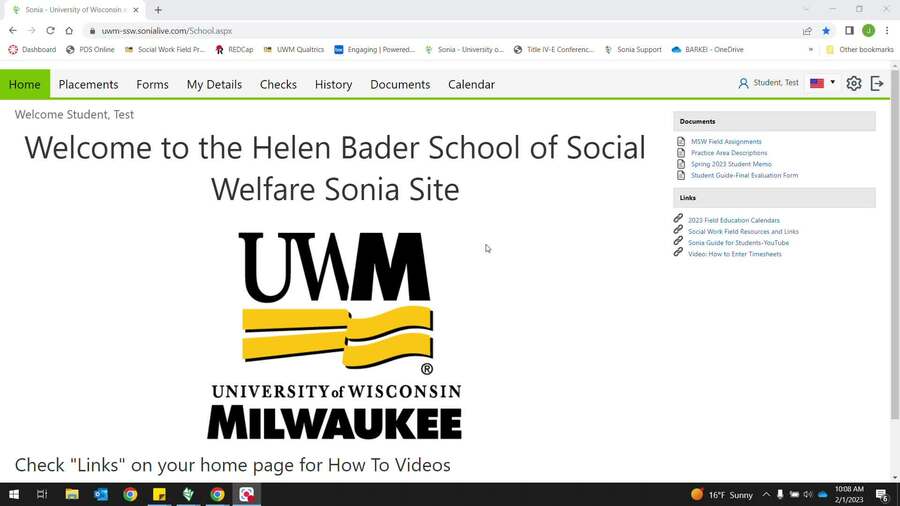 Student-Field Application