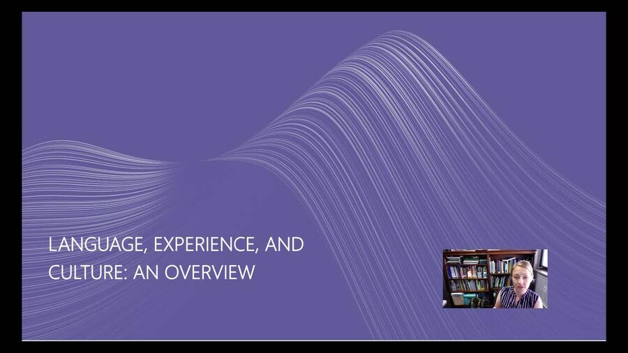 EDI Module 3: Language Experience Culture Overview