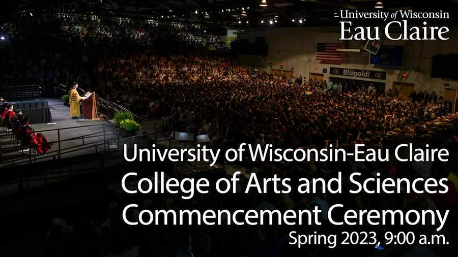 UWEC College of Arts and Sciences Spring Commencement 2023