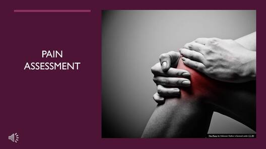 Pain Assessment - Quiz