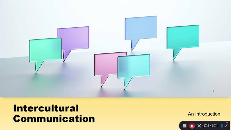 Introduction to Intercultural Communication