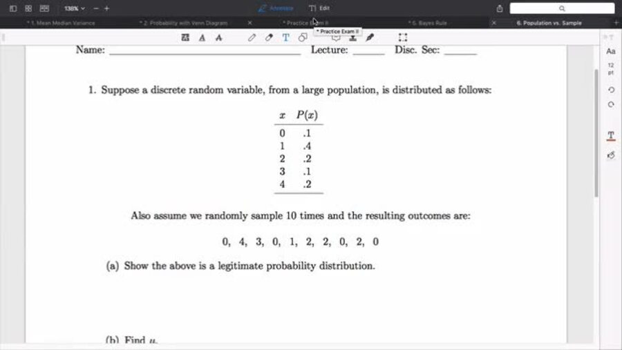 6. Population vs Sample