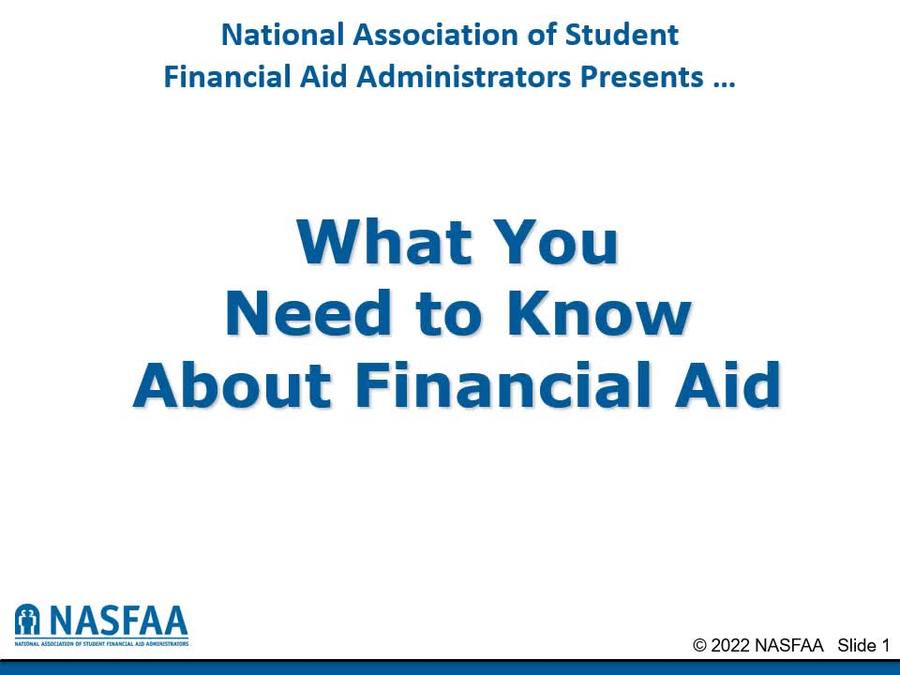 Financial Aid Presentation 23-24