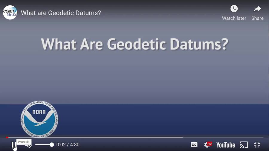NOAA What are Geodetic Datums