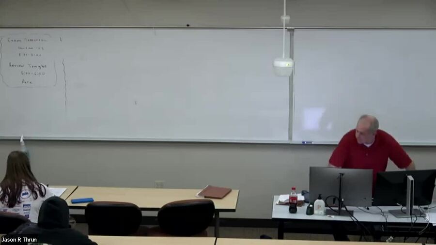 Calculus III - Day 26 - October 23, 2023