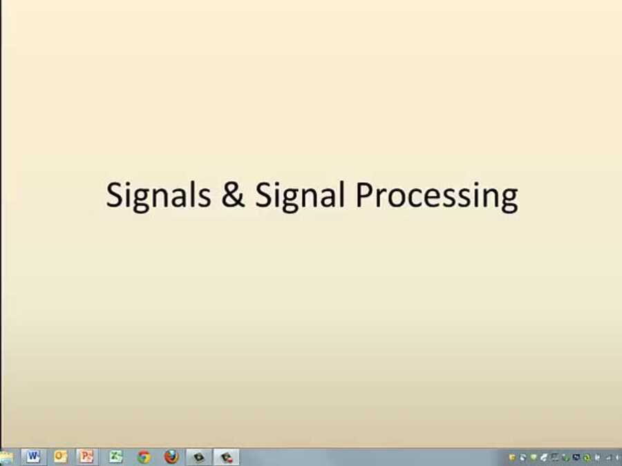 Signals