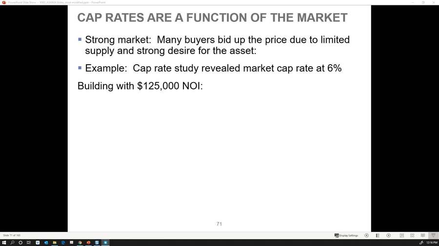 CAP Rate Compression