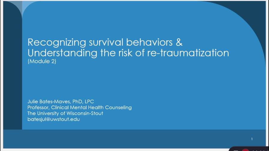 Understanding the risk of re-traumatization (Module 2)