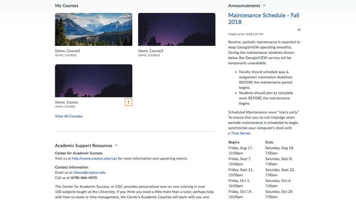 Clayton State MediaSpace