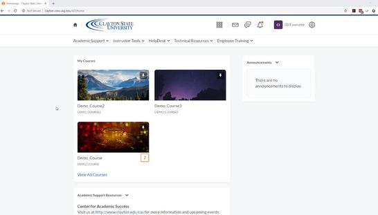 Clayton State MediaSpace