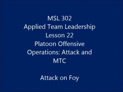 MS302 L22 Attack on Foy