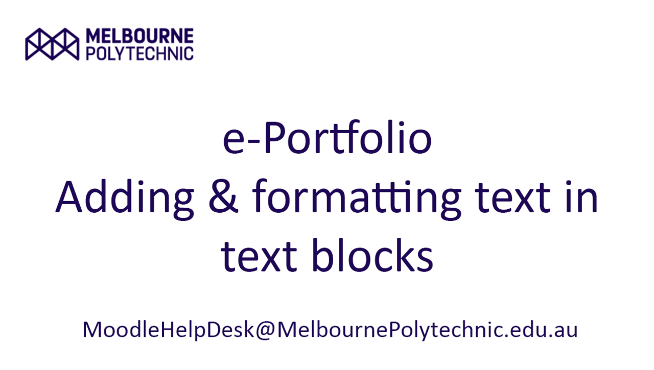 Melbourne Polytechnic