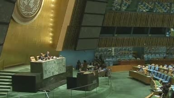 33rd Plenary Meeting – General Assembly | UN Web TV