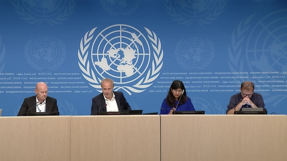 Geneva Press Briefing: OCHA, UNHCR, WHO, OHCHR, ICRC, UNICEF, FAO, HRC ...