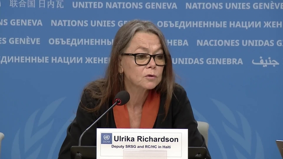 OCHA Press conference: Humanitarian Coordinator on Haiti | UN Web TV