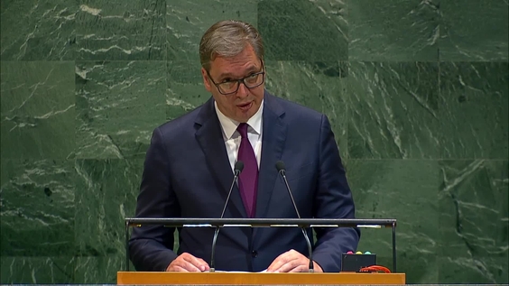 Serbia - General Debate, 80th Session | UN Web TV