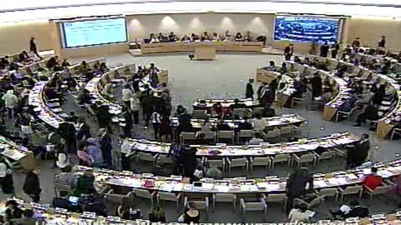 Vote on Draft Resolutions, 31st Meeting, 20th Session | UN Web TV