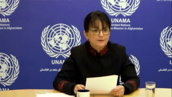 Deborah Lyons (UNAMA) on the situation in Afghanistan - Security ...