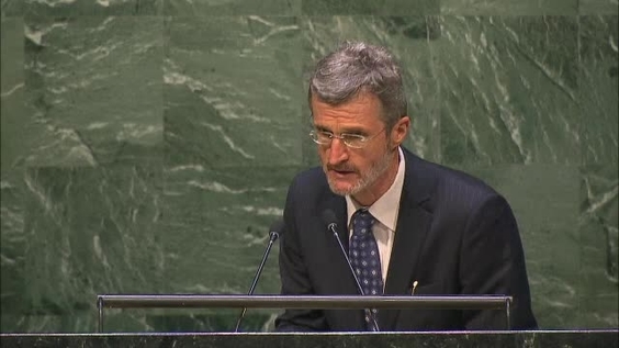 Sam Kutesa (General Assembly President) at the Global Compact+15 ...