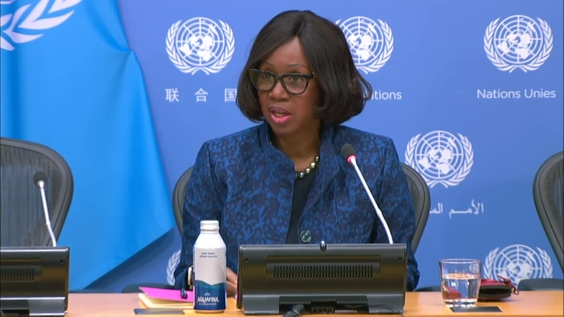 Clementine Nkweta-Salami (Resident and Humanitarian Coordinator for ...