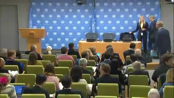 SC President Olof Skoog (Sweden) on the Security Council programme of ...