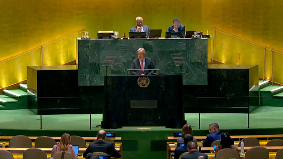 UN Secretary-General: 2025 PRIORITIES | UN Web TV