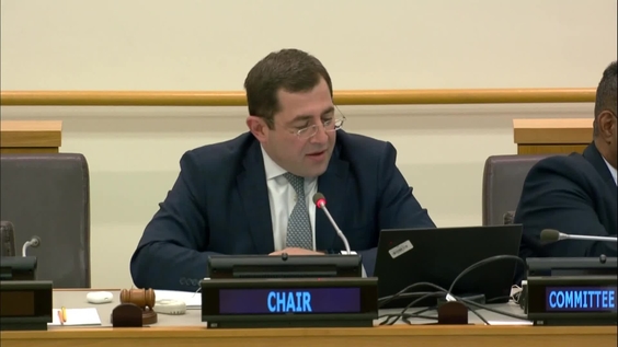 Fifth Committee, 18th plenary meeting - General Assembly, 76th session ...