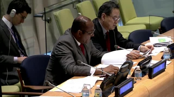 Dean Barrow (Belize - on behalf of the Caribbean Community (CARICOM ...
