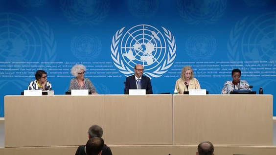 UNEP - Press Conference: Opening of the Intergovernmental Negotiating Committee on Plastic ...