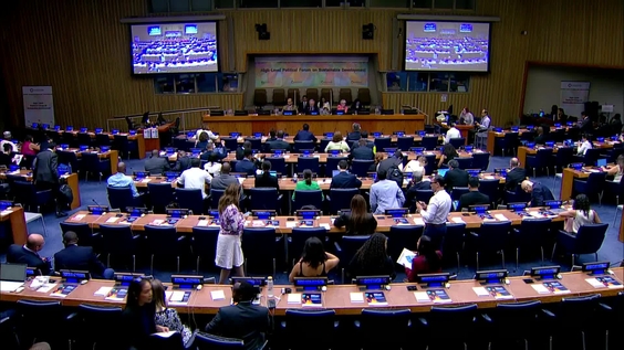 (12th meeting) High-Level Political Forum 2025 | 1) Messages from the UN Environment Assembly; 2 ...