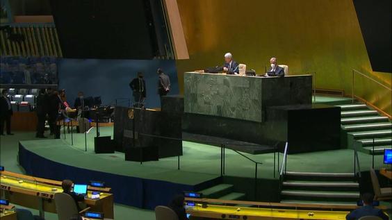 General Assembly: 33rd plenary meeting, 75th session | UN Web TV
