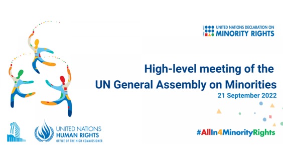 High-Level Meeting on the Rights of Minorities - General Assembly, 77th session (Part 2) | UN Web TV