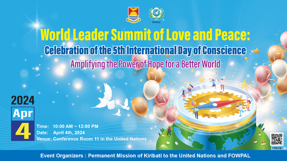 World Leader Summit of Love and Peace - Celebration of the 5th ...