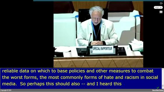 Concluding remarks - 13th Session of the Forum on Minority Issues | UN ...