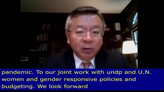 Bo Li (IMF) Remarks at the Economic and Social Council: Coordination ...