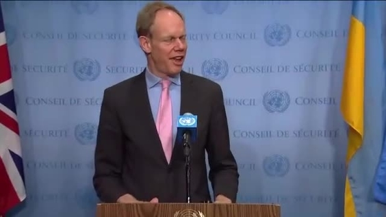 SC President, Matthew Rycroft (United Kingdom) on the Middle East ...
