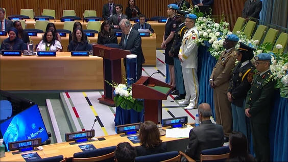 António Guterres(UN Secretary-General) at 2026 Annual Memorial Service ...