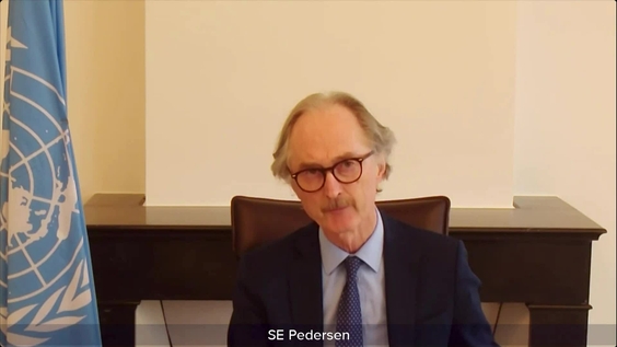 Geir Pedersen (Special Envoy) on the situation in Syria - Security ...