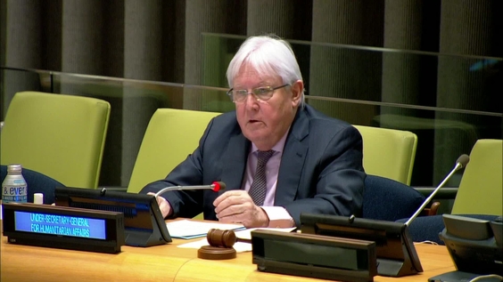 Martin Griffiths (OCHA) on behalf of the Secretary-General at the CERF ...