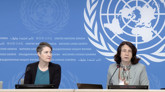 Geneva Press Briefing : UNFPA, OCHA, UNDP, IFRC, WHO, UNIS on behalf of ...
