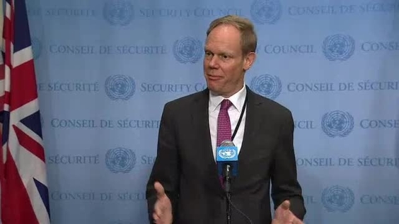 SC President, Matthew Rycroft (United Kingdom) on the Lake Chad Basin ...