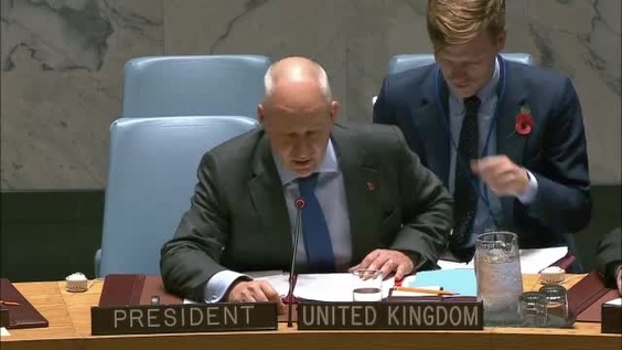 Iraq - Security Council, 7556th meeting | UN Web TV