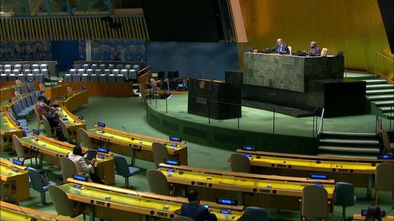 General Assembly: 22nd plenary meeting, 75th session | UN Web TV