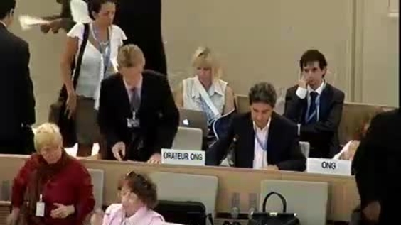Centre Europe, General Debate - Item: 3, 12th Meeting Human Rights ...