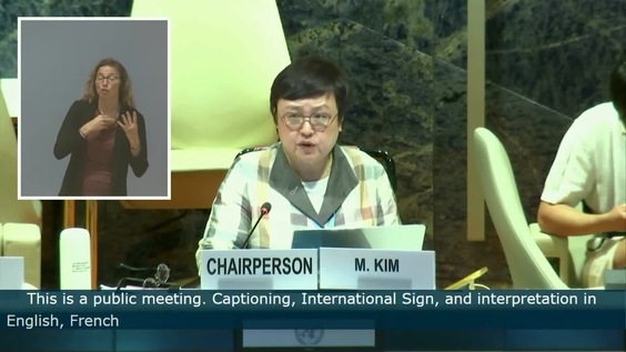 792nd Meeting, 33rd Session, Committee on the Rights of Persons with ...